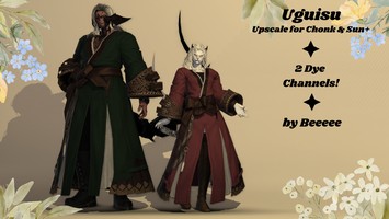 Uguisu - Vanilla Mashup Top for Mid-based F + M | XIV Mod Archive