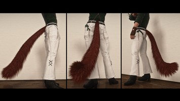 Chained - Au'ra tail port port | XIV Mod Archive