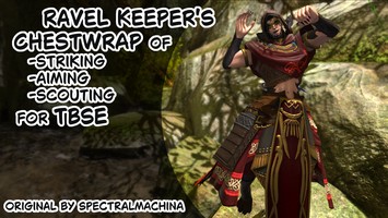 Ravel Keeper's Chestwrap [TBSE] | XIV Mod Archive
