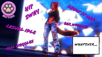 Nina Idle [Animation] | XIV Mod Archive