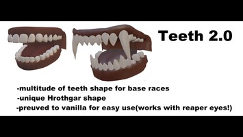 Au Ra Female - MTF Horns + Teeth Megapack - ENW Edition | XIV Mod Archive