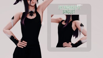 Flat Chest Fashionably Uninvited | XIV Mod Archive