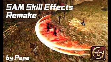 OMEGA Nu - A Samurai VFX Replacer - Guren | XIV Mod Archive