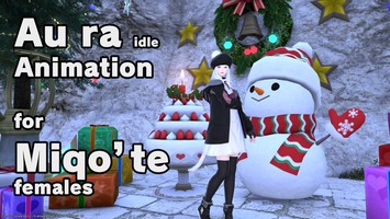 M Midlander idle to M Miqote | XIV Mod Archive