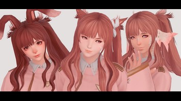 [Kyary♡] Genki Hair | XIV Mod Archive
