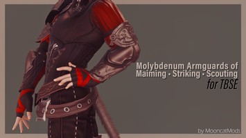 Lunar Envoy's Fingerless Gloves for TBSE | XIV Mod Archive