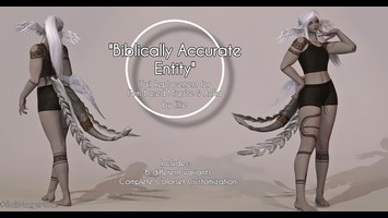 [SME] Charon's Tail - Fem Miqo'te & AuRa Tail Replacement | XIV Mod Archive