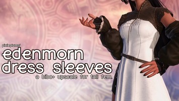 [FP] Edenmete Gown of Casting&Healing - Bibo+ | XIV Mod Archive