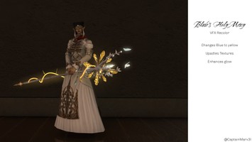 Ignis Malus For White Mage | XIV Mod Archive