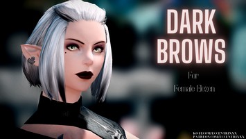 Dark Brows for Fem Roe | XIV Mod Archive