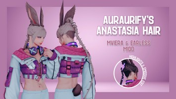 [aura] anastasia (hair for fem HAMVE) | XIV Mod Archive