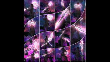 UWU Weapons Pack Dark Purple (2 VFX Options) | XIV Mod Archive