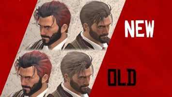 RDR2 Hairstyle: Charlatan for Hyur Highlander | XIV Mod Archive