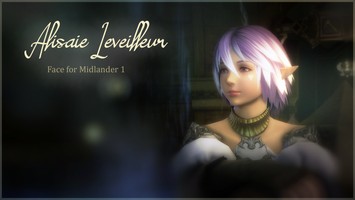 Alisaie Leveilleur Face for Midlander 5 | XIV Mod Archive