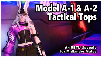 [SBTL] Thavnairian Nights Dancer's Attire for Midlander Males [DawnTrail] | XIV Mod Archive