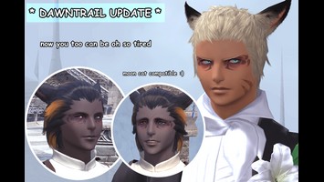 More Canon Fandaniel - Eyebags for Fandaniel | XIV Mod Archive