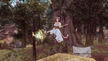 ["Cats"] Dancer Pose for Miqo'te | XIV Mod Archive