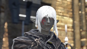Elezen Male Hair 3 to Estinien Pony Tail Upscale | XIV Mod Archive