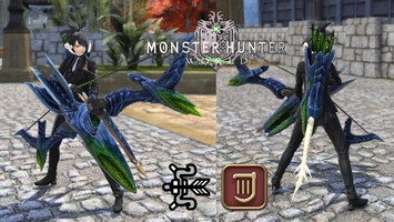 【MHW】HELLISH SLASHER | XIV Mod Archive