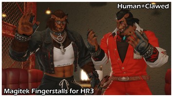 Model A Tactical Fingerless Gloves for HR3 | XIV Mod Archive