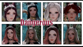 Cyber Witch Eye Makeup | XIV Mod Archive