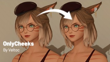 NoMarks For Female Miqo' | XIV Mod Archive