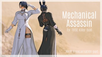 Abstract Saviour coat for TBSE Killer Bod | XIV Mod Archive