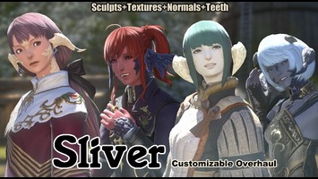 [FT] - Au'Ra Female Face 1 CawoGnashers | XIV Mod Archive
