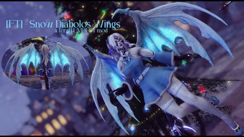[FT] - [DT] Glowing Angel Wings | XIV Mod Archive