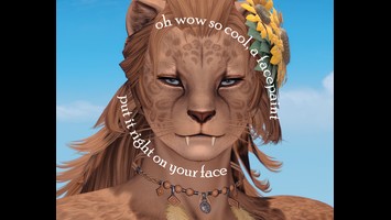 [Face Paint] Stylized Leopard | XIV Mod Archive