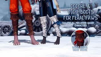 [CROW] Armored Paws | XIV Mod Archive