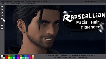 DT Modern Beards for Highlander (Face 1-4) | XIV Mod Archive