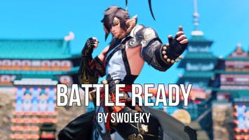 [BLM POSE] Miki - Battle stance - Vol.1 | XIV Mod Archive