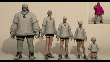 Street Graffiti Set from FFXIV Mobile for TBSE-X | XIV Mod Archive