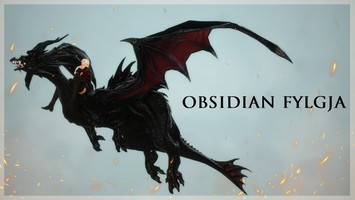 Golden Fylgja (pvp mount recolor) | XIV Mod Archive