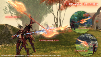 Longer Pyros / Elemental Lance | XIV Mod Archive