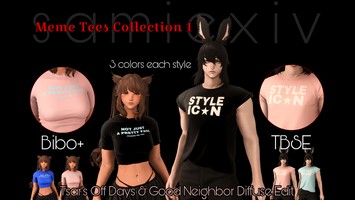 [Samiexiv] y2k Baby Tees | Bibo | XIV Mod Archive