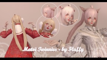 Rabbit Twin Tails for All | XIV Mod Archive