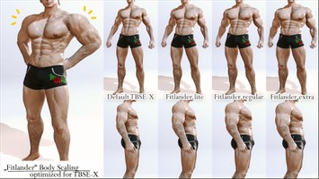 Midlander to Fitlander Scaling | XIV Mod Archive