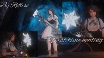 Cute Staff Pose | XIV Mod Archive
