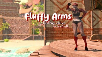 [CROW] Feral Paws for Au Ra | XIV Mod Archive