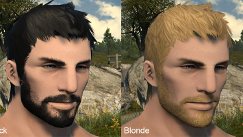 Modern Beards for Highlander (Face 1-4) | XIV Mod Archive