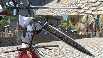 Reaper Fae Scythe to Dark Knight Balisarde | XIV Mod Archive