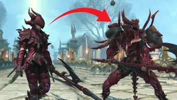 Male Miqote Idle to Male Viera swap | XIV Mod Archive