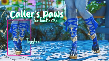 Caller's Sandals Peets | XIV Mod Archive