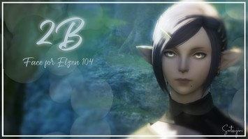2B Face for Highlander 101 | XIV Mod Archive
