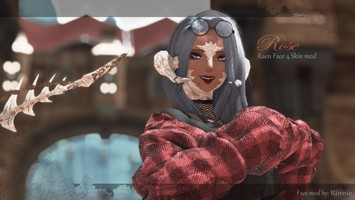 Swap Male Viera Face 3 for Male Mi'quote Face. | XIV Mod Archive