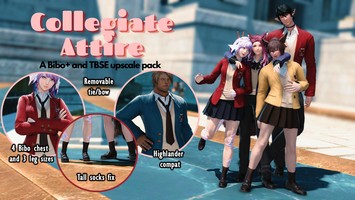 [FP] Educand's Attire - TBSE & Bibo+ | XIV Mod Archive