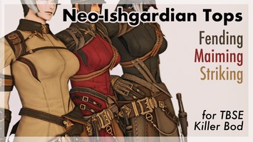 Fem Neo-Ishgardian Set for TBSE Killer Bod | XIV Mod Archive
