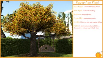 Redder is Better Hanging Bench | XIV Mod Archive